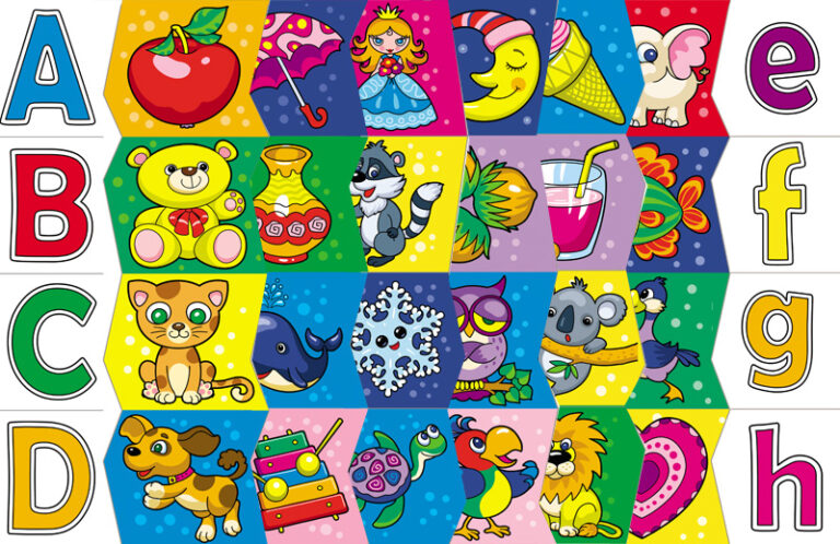 Alphabet Matching Beginning Sounds Puzzles | BuyLapbook