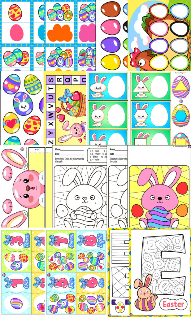 Easter Games and Activities For Preschoolers | BuyLapbook