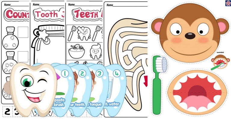Dental Health Printables | BuyLapbook