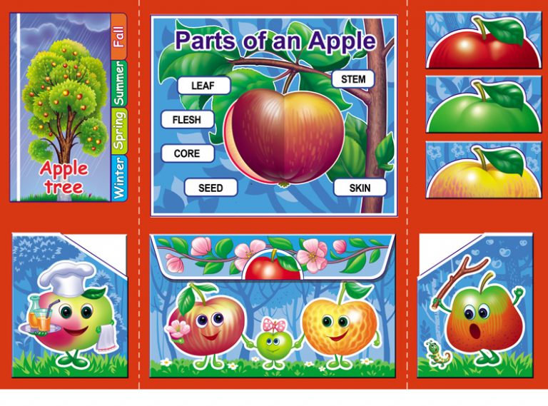 Apple Lapbook. Apple Science Interactive Activities | BuyLapbook