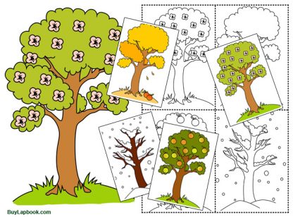 The Four Seasons of the Apple Tree Printables | BuyLapbook