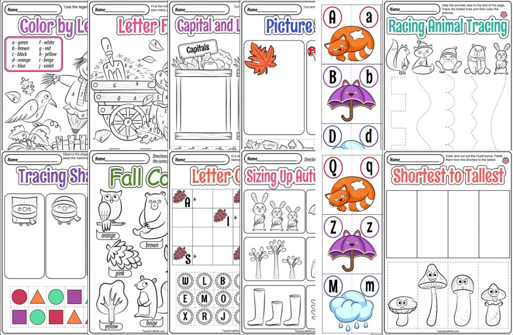 Fall-Themed Worksheets and Activities | BuyLapbook