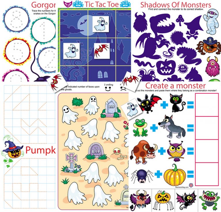 Fall Halloween Printables and Worksheets | BuyLapbook