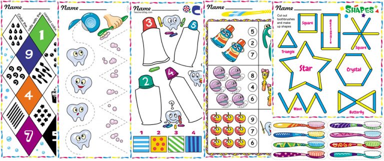 Dental Health Printables | BuyLapbook